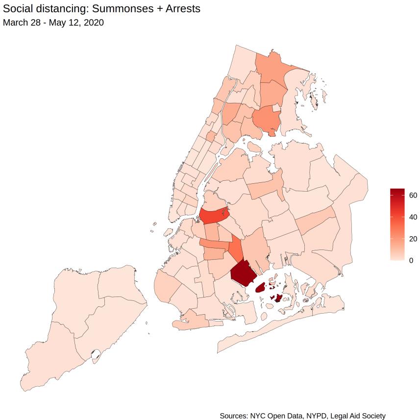 Racial Disparities in NYPD’s COVID-19 Policing - The Legal Aid Society